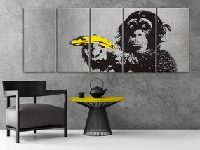 Obraz Opice a banán