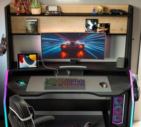 Počítačový psací stůl Black