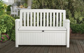 Lavice PATIO BENCH Keter 139x63x88cm Barva: Bílá