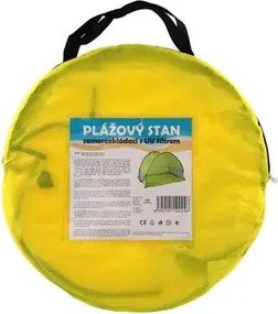 Teddies Plážový stan žlutý / Plážový stan / 100 x 70 x 80 cm / Samoroz