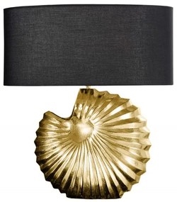 Noble Home Zlatá stolní lampa Shell