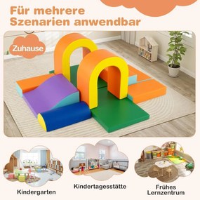 Costway 10 Částečné pěnové stavební bloky, měkké stavební bloky pro procházení