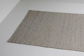 Šedý ručně vázaný koberec Rowico Zell,  340 cm