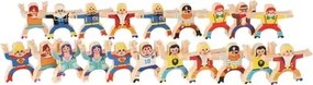 TEDDIES Balanční hra Herkules mini / plast / 3 barvy / od 8 let