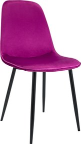 Jídelní židle Maryam samet – fialová