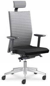 LD seating Element 435-SYS-F40-N6 - Kancelářská židle  - šedá/černá