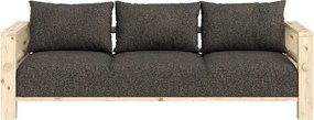 Tmavě šedá pohovka 225 cm Bare – Karup