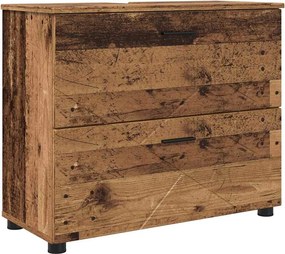 Sada koupelnového nábytku 4 ks Staré dřevo 35 x 30 x 192 cm 3393051