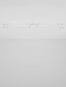 Minimalistické bodové svítidlo Oso 6 Bílá