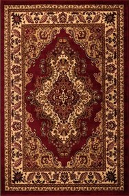 Vopi | Kusový koberec Medailon 6985 red cream - 240 x 330 cm