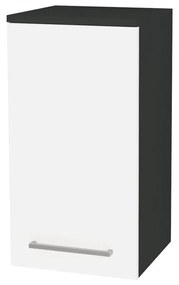 Mereo Bino koupelnová skříňka horní 63 cm, levá, Multidecor, Šedý antracit CN695SEAN