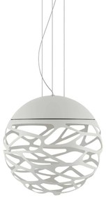 Lodes Kelly Medium Sphere 50, závěsné svítidlo 3x23W LED, bílá, prům. 50cm