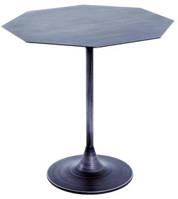 Mørtens furniture Odkládací stolek Felix II, 47 cm, černá