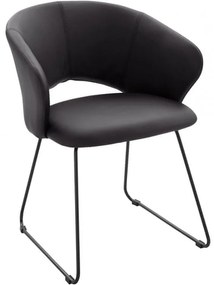 Danish style Jídelní židle Pacif, černá