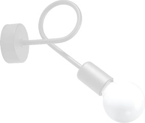 Sollux Lighting Nástěnné svítidlo LOOP bílé