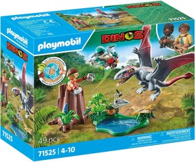 Set figurek a příslušenství playmobil 71525 observatoř pro dimorphodona