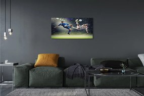 Obrazy na plátně Déšť míč lidé 120x60 cm