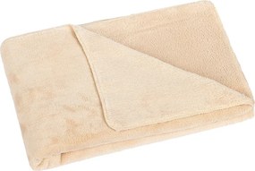 Bellatex Přikrývka Korall micro Béžová 75x100 cm