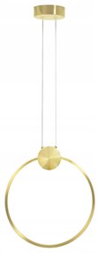 Toolight Toolight, LED stropní svítidlo 30cm 13W 4000K APP1393-CP, zlatá lesklá, OSW-00919