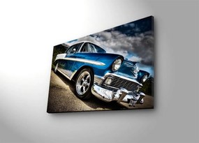 Obraz s led osvětlením Chevrolet Bel Air 70x45 cm