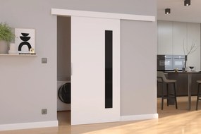 Posuvné dveře GELA 106 x 205, bílá černá Laocbel