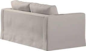 Potah na pohovku IKEA  Karlstad 2-místná , nerozkládací, dlouhý barva béžová látka pletený vzor