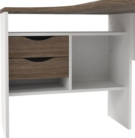 FALCO Psací stůl Felix 118 bílá/truffle
