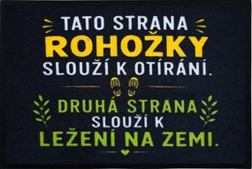 Mercury Flooring, Rohožka Slouží 40x60 cm, 40x60, černá