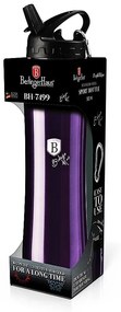 BERLINGERHAUS Lahev sportovní nerez 18/10 Purple Metallic Line 0,5 l BH-7499