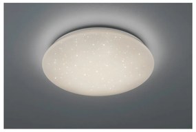 Bílé stropní LED svítidlo Trio Potz, průměr 50 cm