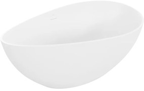 Mexen Parma volně stojící vana z konglomerátu 160 x 95 cm, bílá mat - 57231609500