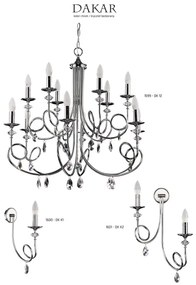 Jupiter 1599 - DK 12 CH - Lustr DAKAR 12xE14/40W