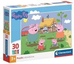 Clementoni - Puzzle 30 Prasátko Peppa