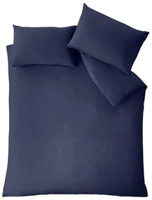 Tmavě modré povlečení na jednolůžko 135x200 cm So Soft Easy Iron – Catherine Lansfield