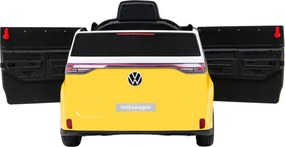 Elektrické autíčko Volkswagen ID BUZZ žluté