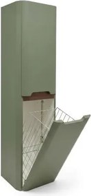 Vysoká skříňka SAT Fusion 40x149x33 cm eukalyptově zelená mat SATFUSIONV40EZK