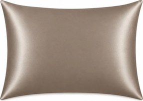 Hedvábný povlak na polštář 40x60cm béžový: 40x60cm