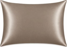Hedvábný povlak na polštář 40x60cm béžový: 40x60cm