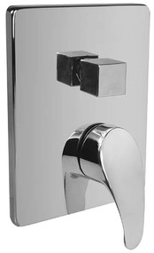 Mereo Mereo, Sprchová podomítková baterie s trojcestným přepínačem, Sonáta, Mbox, CB60157C
