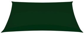 Stínící plachta oxfordská látka obdélníková 4x5 m tmavě zelená