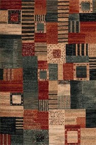 Moderní vlněný koberec Osta Kashqai 4329/400, zelený Osta 120 x 170