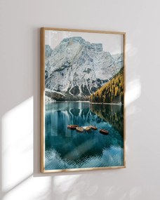 Oboustranný plakát Klidné Jezero / Horské Molo | 30 x 42 cm | DP351305