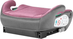 Dětský podsedák do auta Cabby 30 růžový / šedý