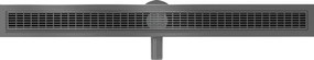 Mexen Flat 360° M33 sprchový žlab 100 cm, broušený grafit, 1E33100-40