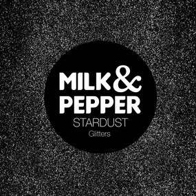 MILK&PEPPER Milkandpepper vodítko Stardust Black Velikost: 120x1,5cm