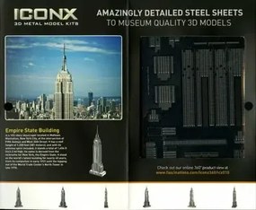 Metal Earth 3D Puzzle Empire State Building / 21 dílků / od 14 let