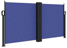 Zatahovací boční markýza modrá 120 x 600 cm,  4004596