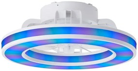 Brilliant - LED RGBW Stmívatelný stropní ventilátor MONDELLO LED/26W/230V + DO