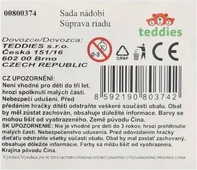 Teddies Kuchyňská sada nádobí / Hrnce, pánvičky, pokličky a příbory /