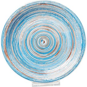 Talíř Swirl Blue O27cm